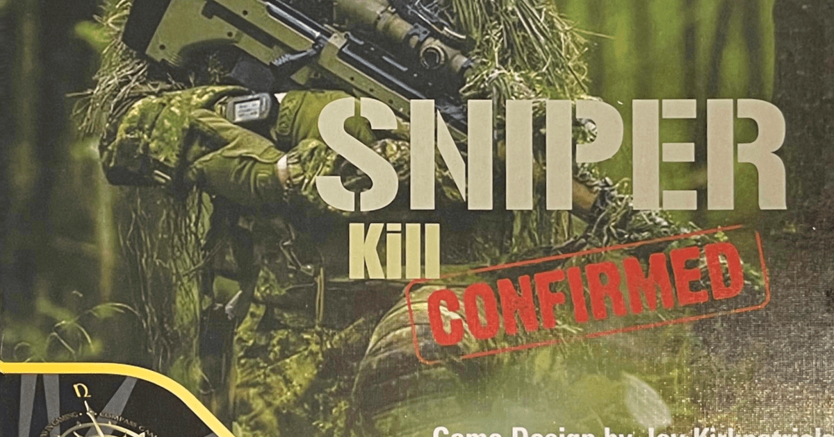 Sniper Kill Confirmed | Board Game | BoardGameGeek