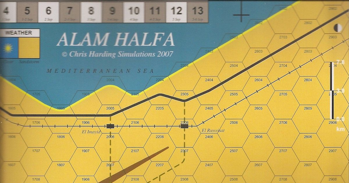 Alam Halfa | Board Game | BoardGameGeek