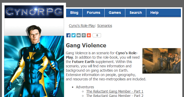Gang Violence | RPG Item | RPGGeek