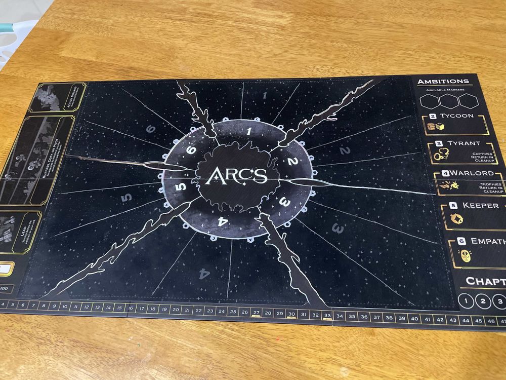 Out of Play Tiles | Arcs