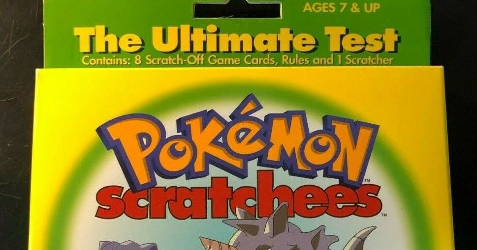 Pokémon Scratchees: The Ultimate Test | Board Game | BoardGameGeek