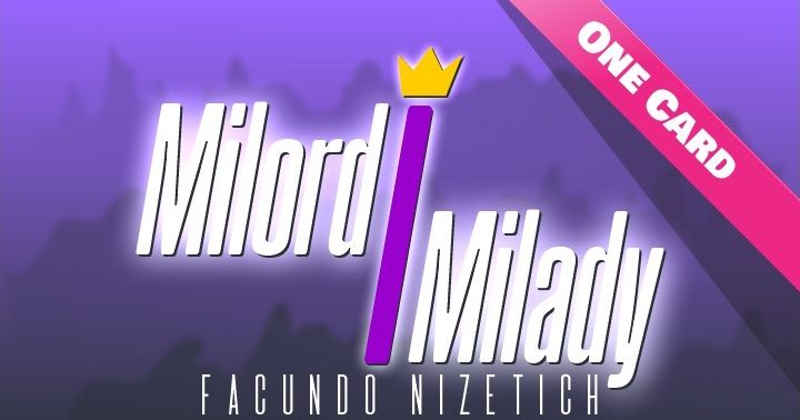 Milord / Milady: One Card | Board Game | BoardGameGeek