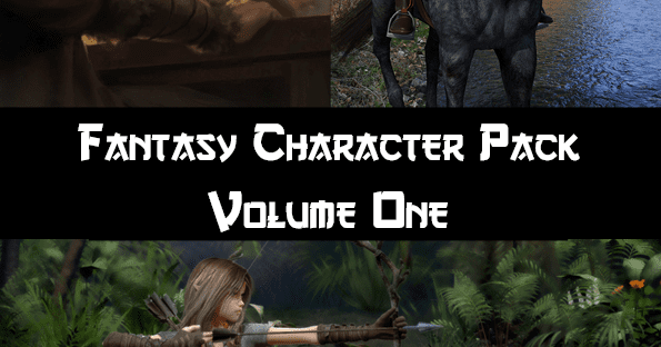 Fantasy Character Pack Volume One | RPG Item | RPGGeek
