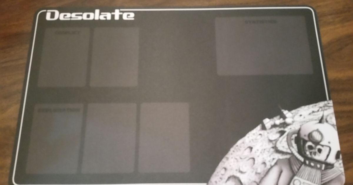 Desolate: Game Mat | Board Game Accessory | BoardGameGeek