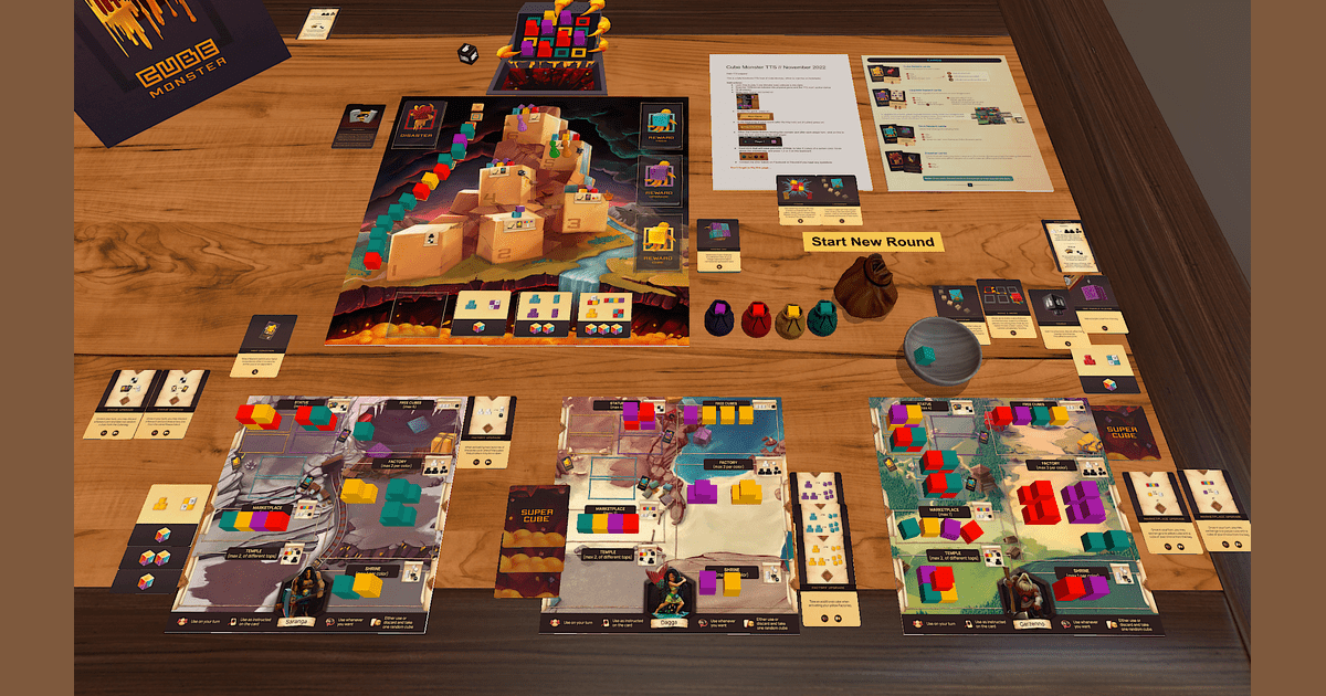 Cube Monster - who will be King of the Mountain (and beast?) | Friday ...