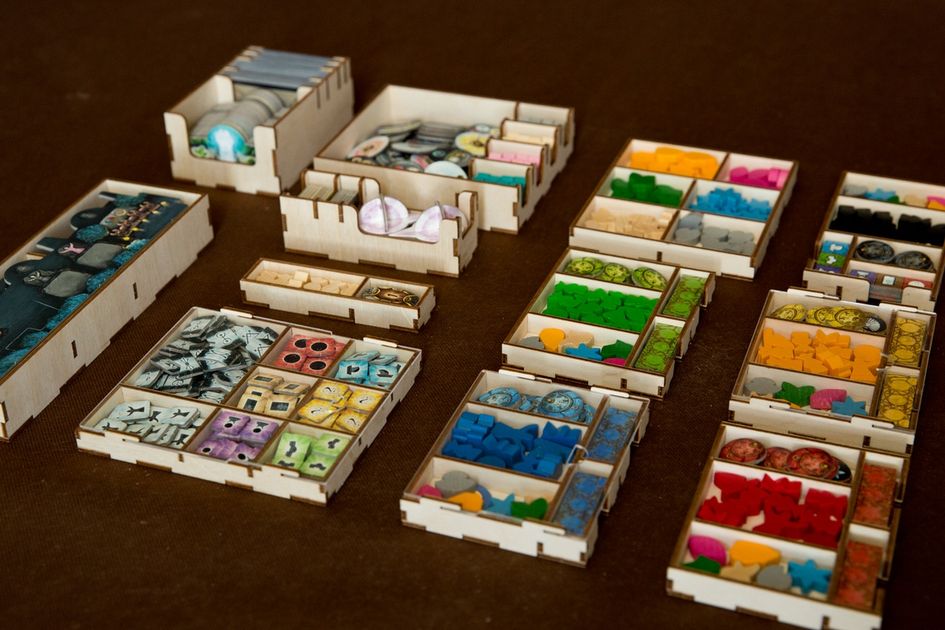 Bonfire + Expansion: reDrewno Insert | Board Game Accessory | BoardGameGeek