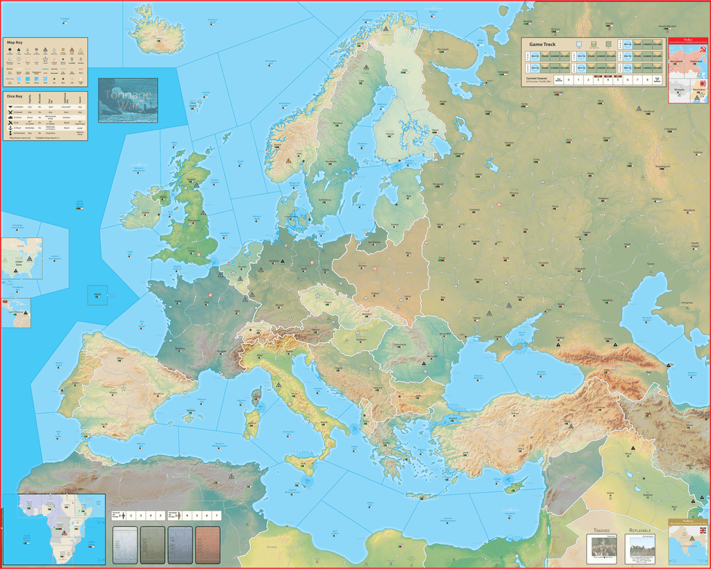 What is the best map projection for WW2? | Wargames