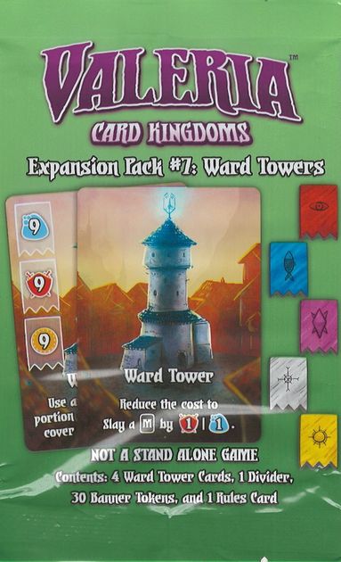 How many Ward Tower cards? | Valeria: Card Kingdoms – Expansion Pack ...