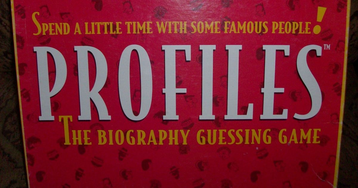 Profiles The Biography Guessing Game | Board Game | BoardGameGeek