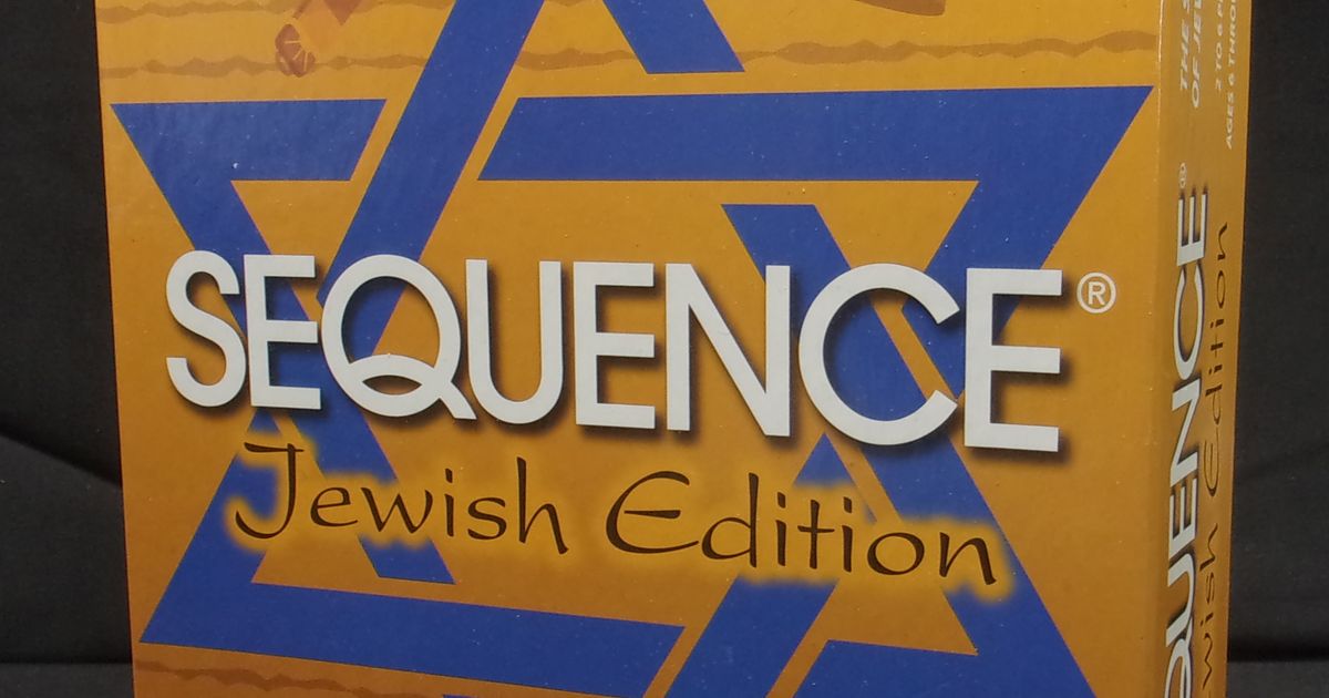 Sequence: Jewish Edition | Board Game | BoardGameGeek