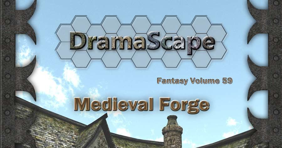 DramaScape Fantasy Volume 059: Medieval Forge | RPG Item | BoardGameGeek