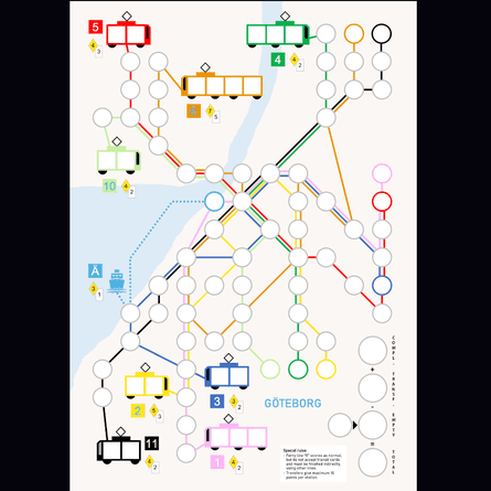 Game Sheets: Metro X Göteborg | Juegos Roll & Write | RPGGeek