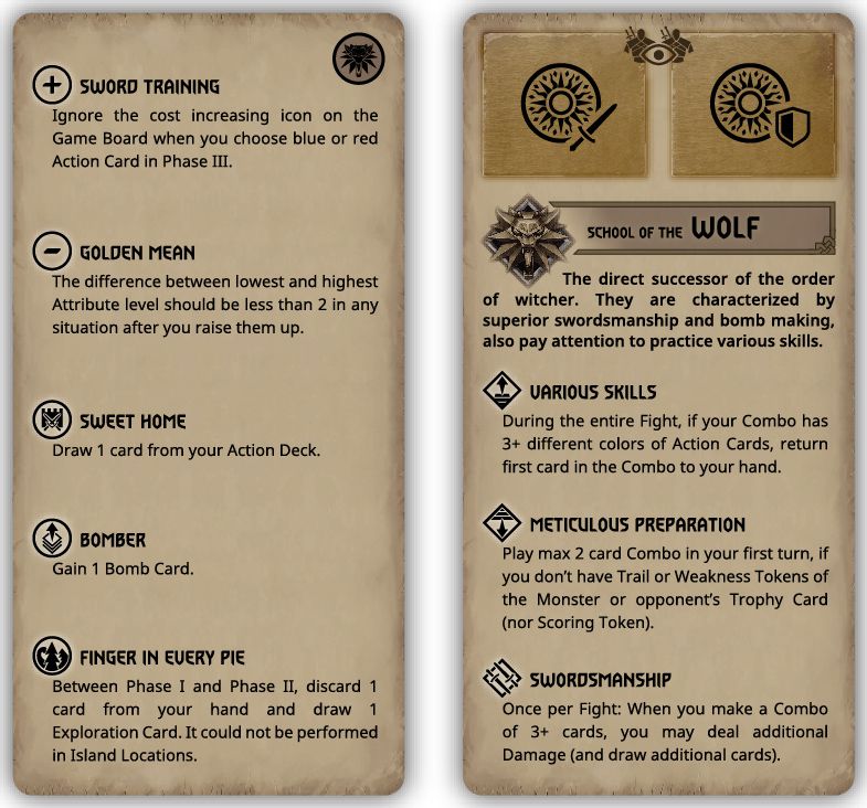 School Characteristics | The Witcher: Old World