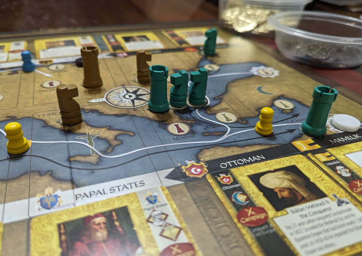 Heavy games on the table April 2024