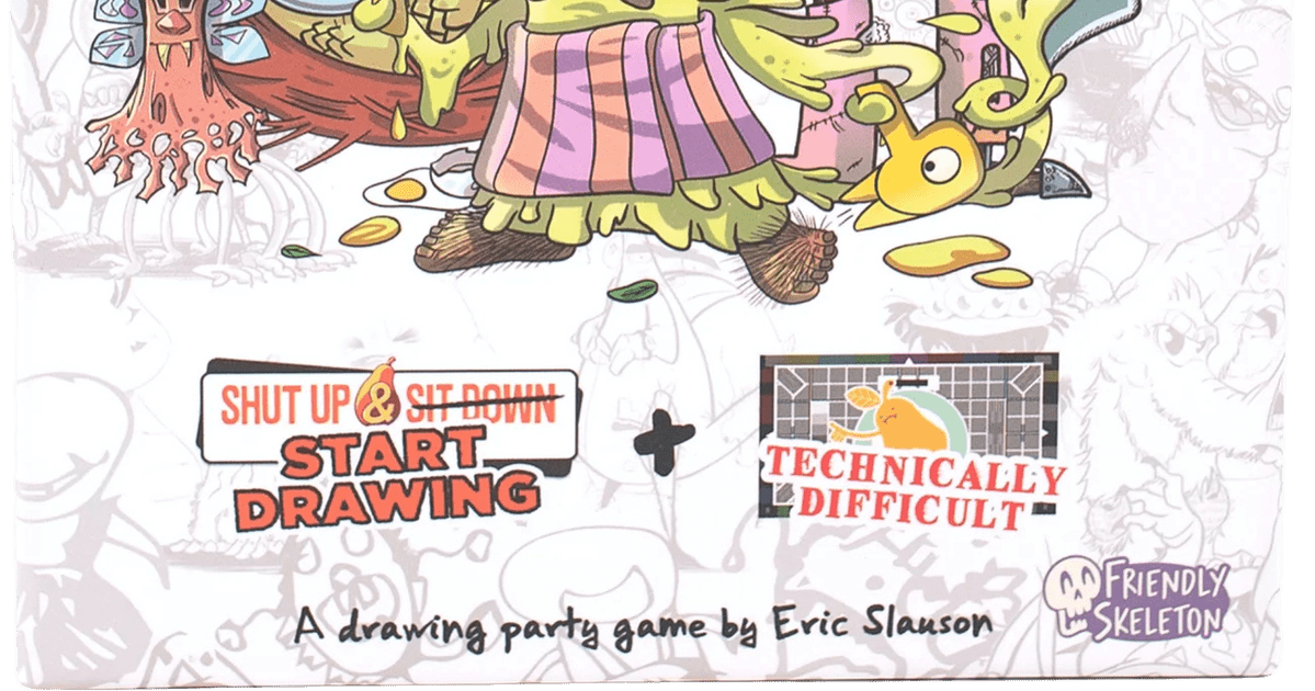 MonsDRAWsity: Shut Up & Start Drawing + Technically Difficult | Board ...