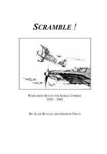 Scramble! Wargames Rules for Aerial Combat 1935 - 1945 | Board Game ...
