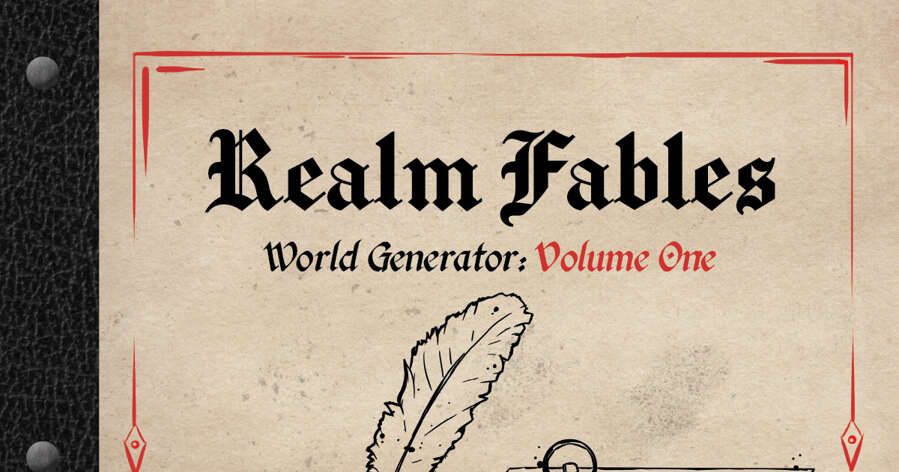 Realm Fables: World Generator: Volume One | RPG Item | RPGGeek