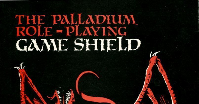 The Palladium Role-Playing Game Shield | RPG Item | RPGGeek