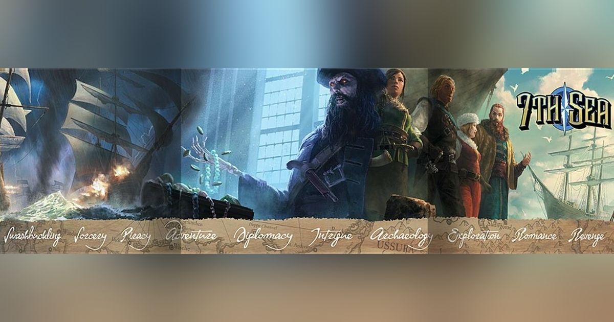 7th Sea Game Master's Screen | RPG Item | RPGGeek