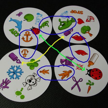 Games with round cards