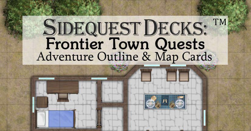 SideQuest Decks: Frontier Town Quests | RPG Item | RPGGeek