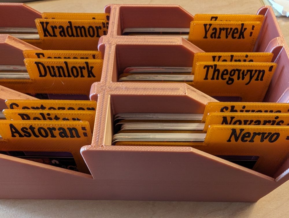 House Card Dividers - STL files | Voidfall