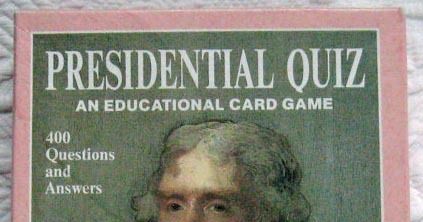 Presidential Quiz | Board Game | BoardGameGeek