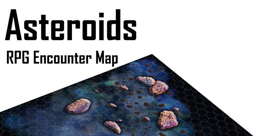Asteroid RPG Encounter Map | RPG Item | RPGGeek