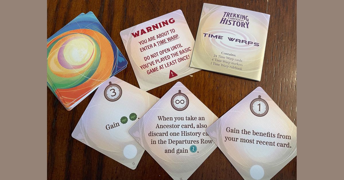 Time Warp Availability? | Trekking Through History: Time Warps Expansion