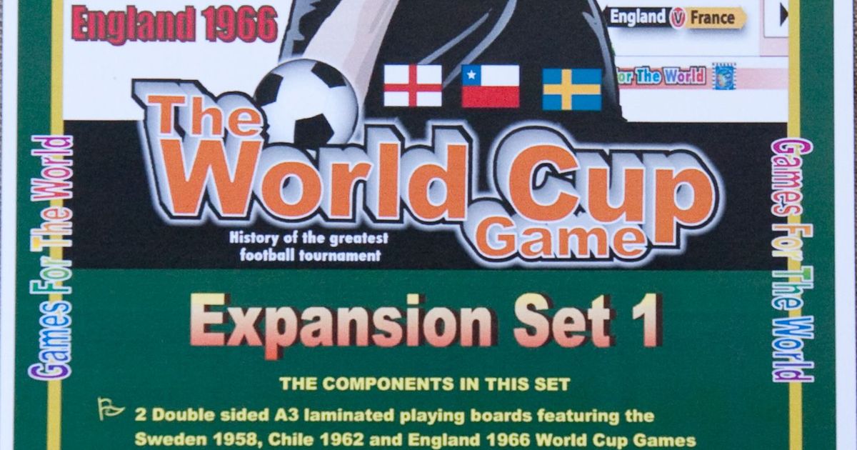 The World Cup Game: Expansion Set 1 | Board Game | BoardGameGeek