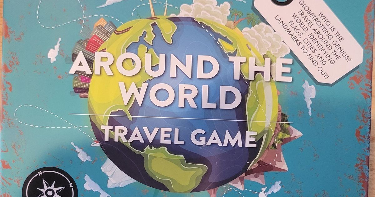 Around the World Travel Game | Board Game | BoardGameGeek