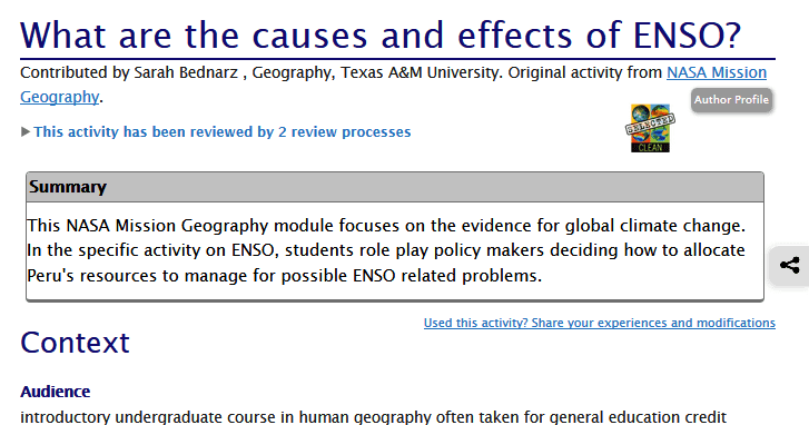 What are the Causes and Effects of ENSO? | RPG Item | RPGGeek