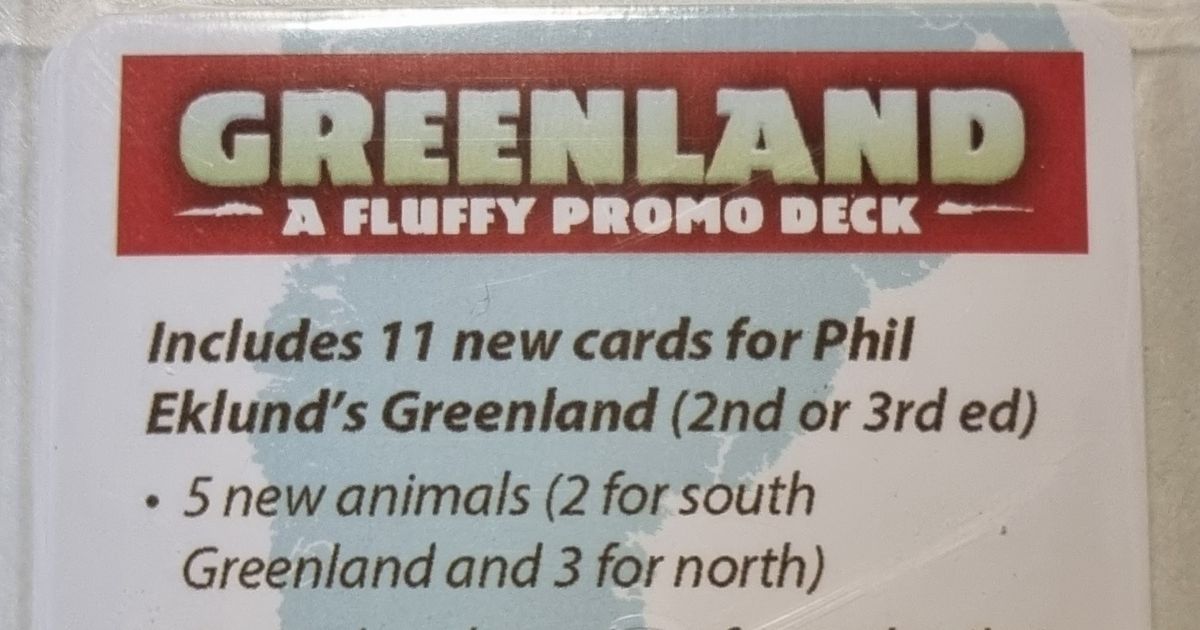 Greenland: A Fluffy Promo Deck | Board Game | BoardGameGeek