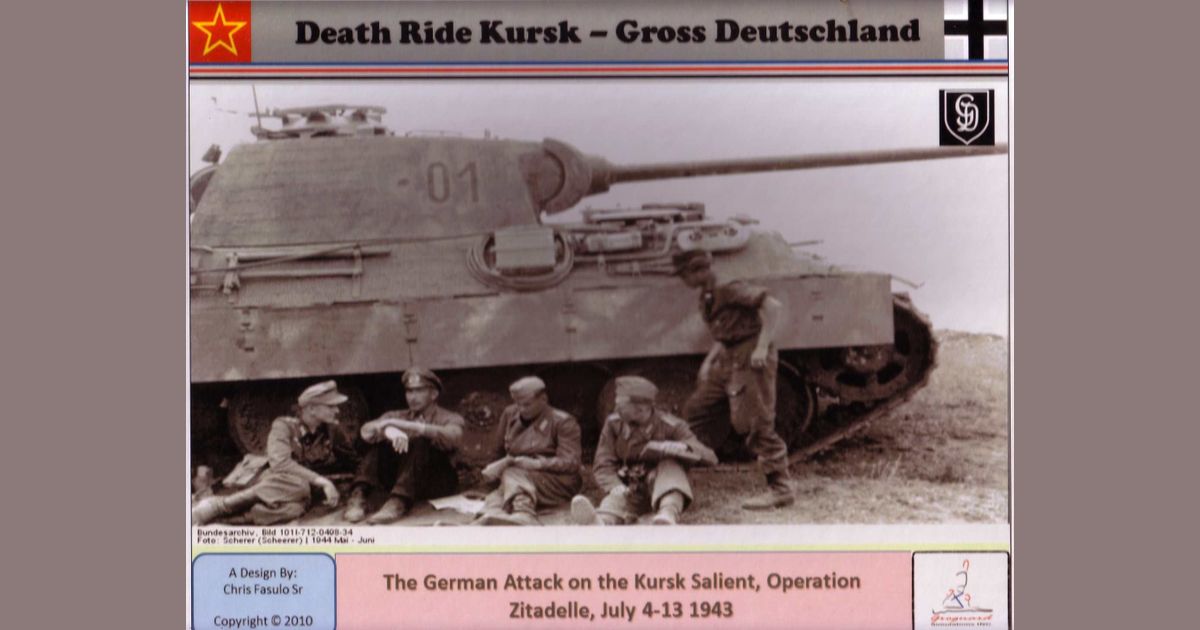DRK-GD/3Pz Planning Map | Death Ride Kursk: Gross Deutschland