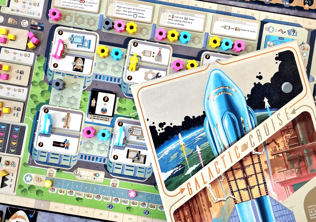 Prepare for Liftoff - a Galactic Cruise preview by BoardGameDiaries ...