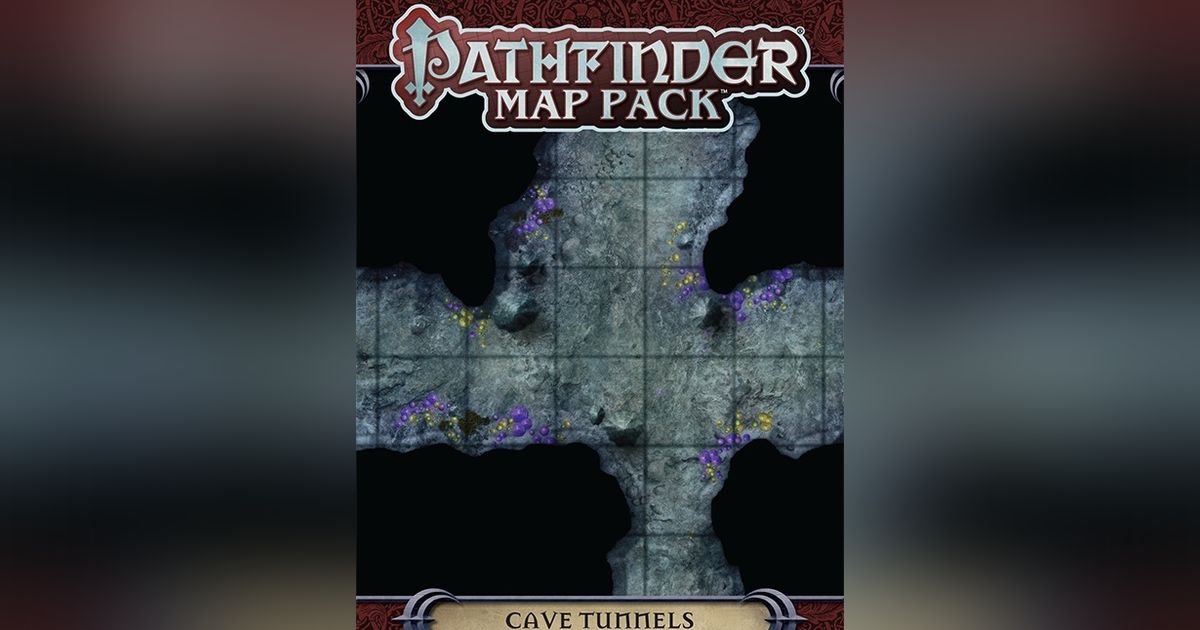 Pathfinder Map Pack: Cave Tunnels | RPG Item | RPGGeek