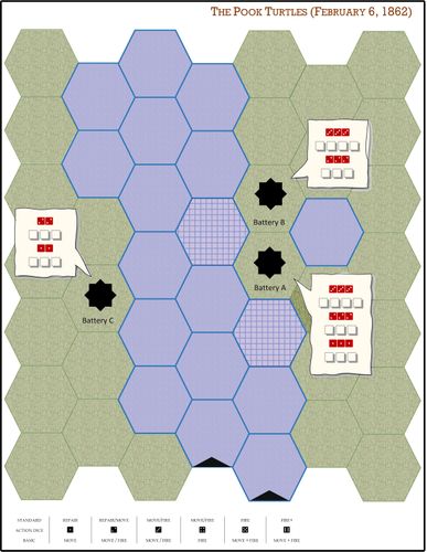 Re-working the maps to fit 1/1200 scale ship counters | Ironclads of ...