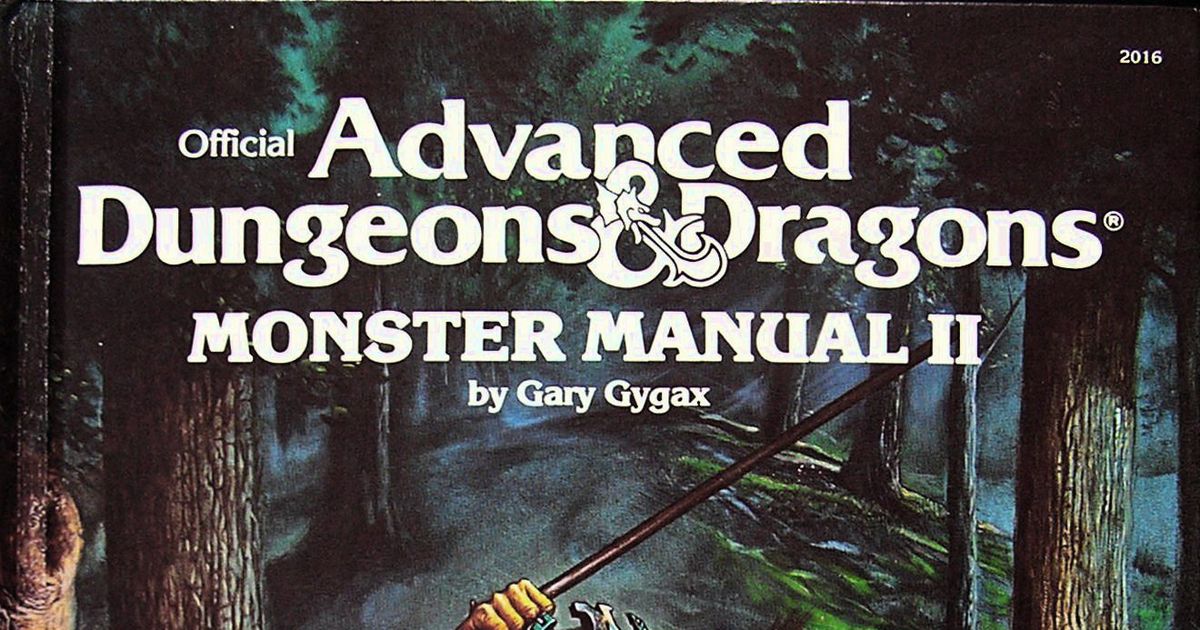 Monster Manual II (AD&D 1e) | RPG Item | RPGGeek