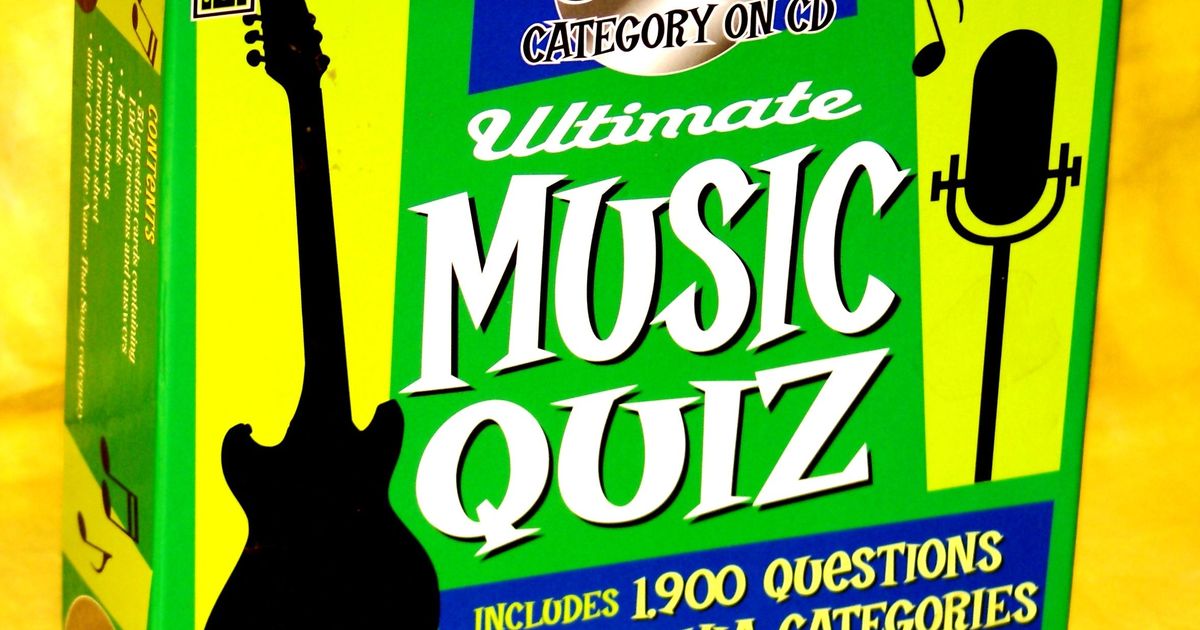 Ultimate Music Quiz | Board Game | BoardGameGeek