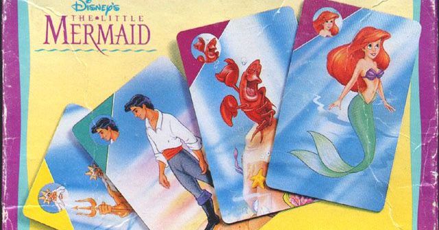 The Little Mermaid Under the Sea Card Game | Board Game | BoardGameGeek