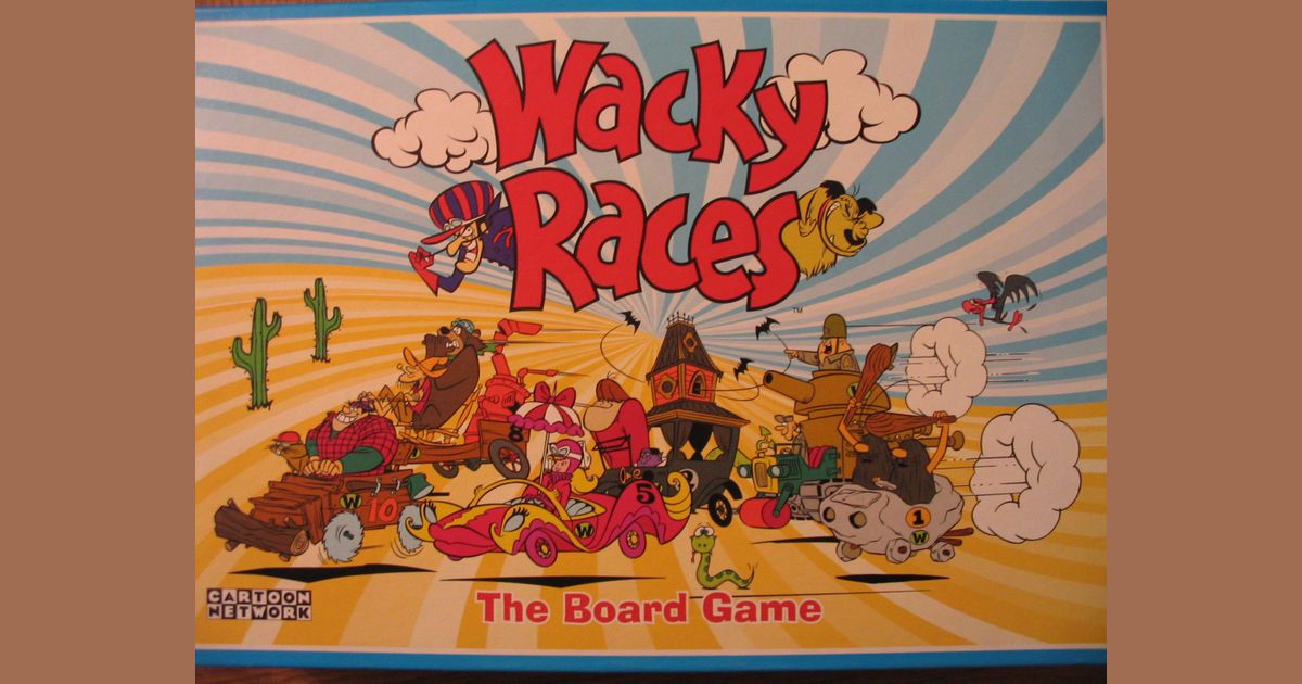 Wacky Races | Board Game | BoardGameGeek