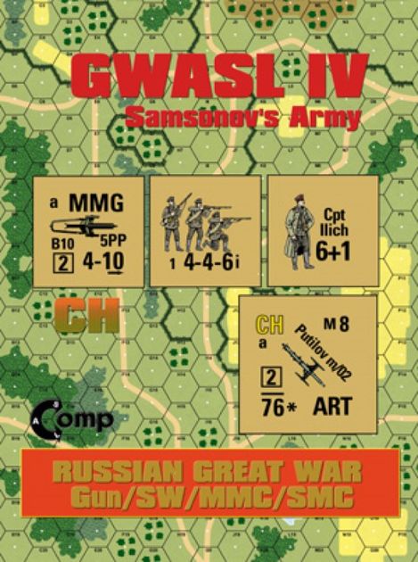 ASL Comp: GWASL IV – Samsonov's Army: Russian Great War | Board Game ...