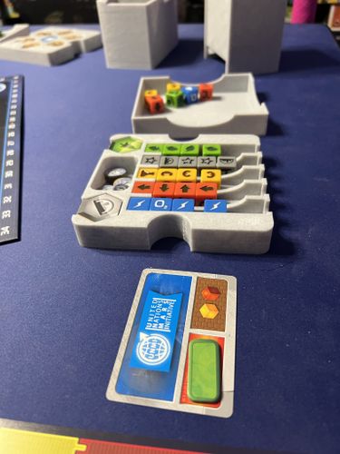 3D Printed Insert with Dice Tower | Terraforming Mars: The Dice Game