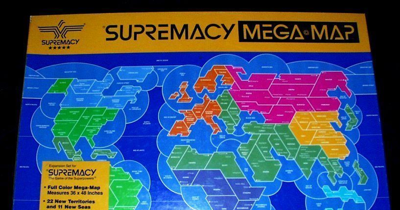 Supremacy: Mega Map | Board Game | RPGGeek