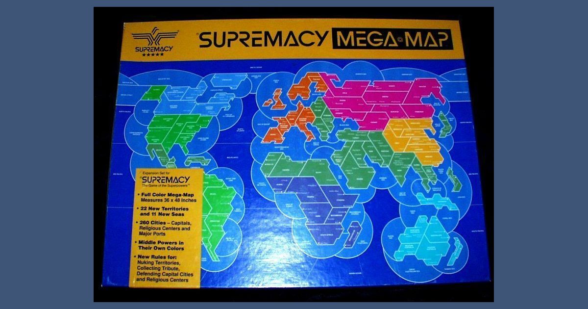 Supremacy: Mega Map | Board Game | BoardGameGeek
