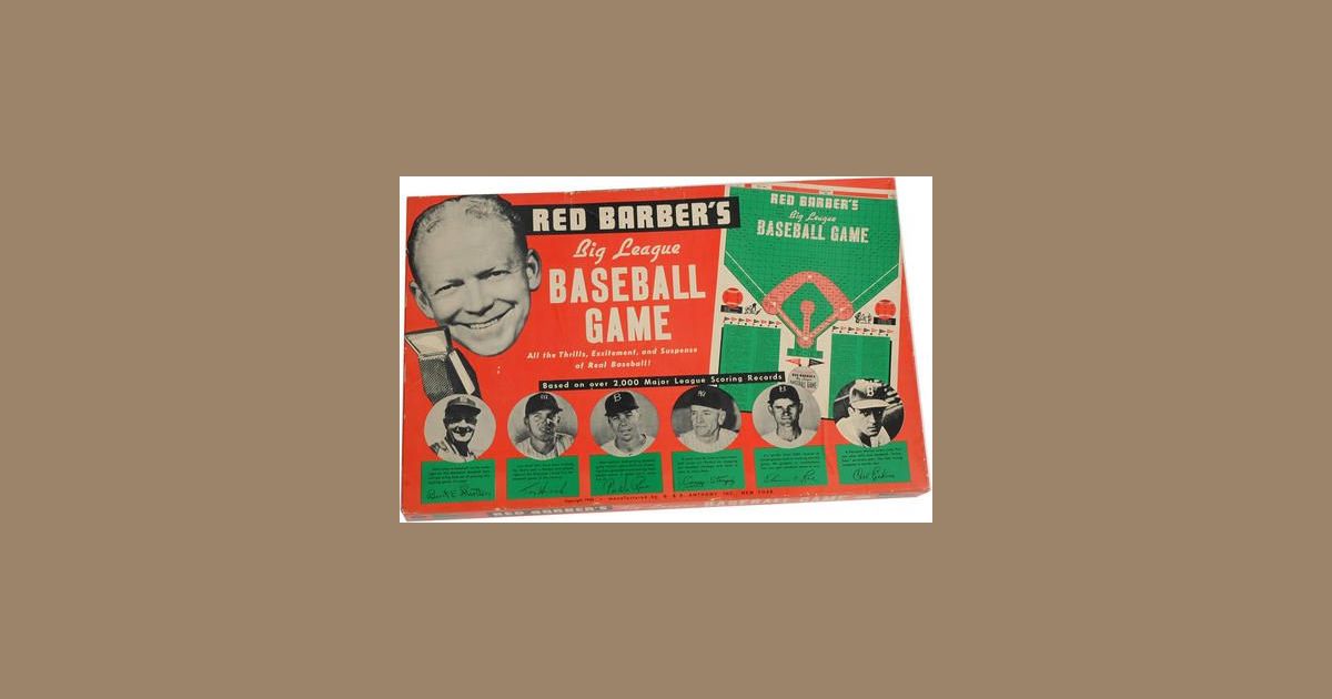 A simple, yet fun baseball game for the ages | Red Barber's Big League ...