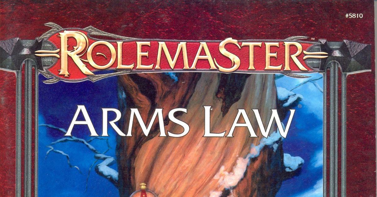 Arms Law Revised (RMFRP) | RPG Item | RPGGeek