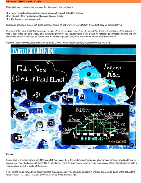 Cube World 07: The Three Dangers of Eeping and Random Treasure Table ...