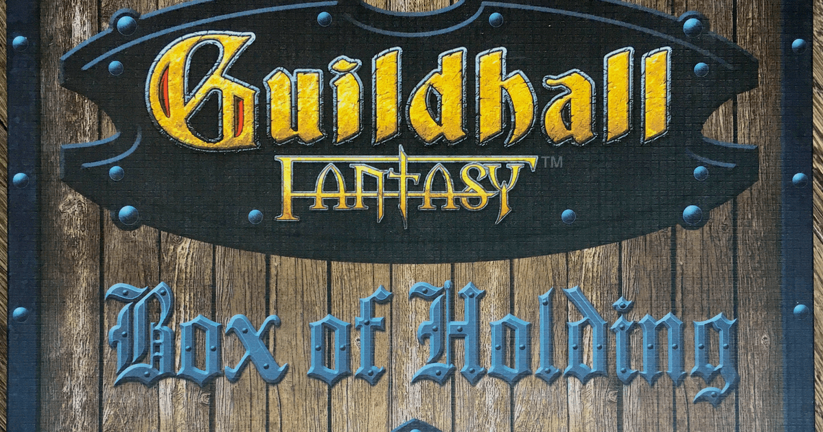 Guildhall Fantasy: Box of Holding | Board Game Accessory | BoardGameGeek