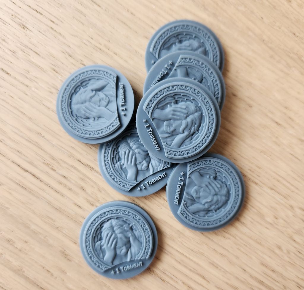 3D Printed Tokens | Kingdom Death: Monster
